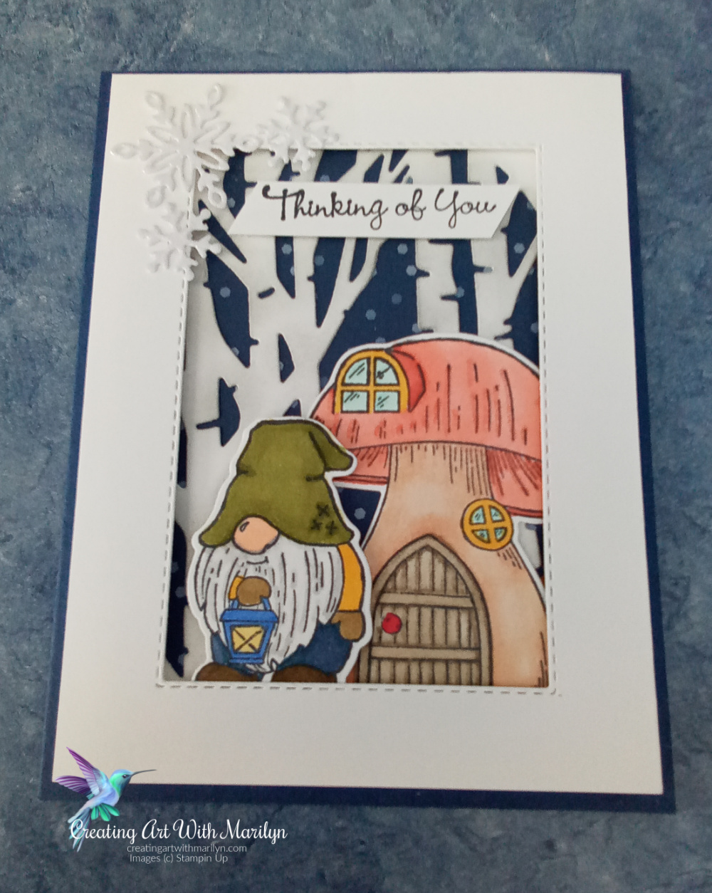 Kindest Gnomes and Aspen Tree - Thank You Card Kylie's International ...